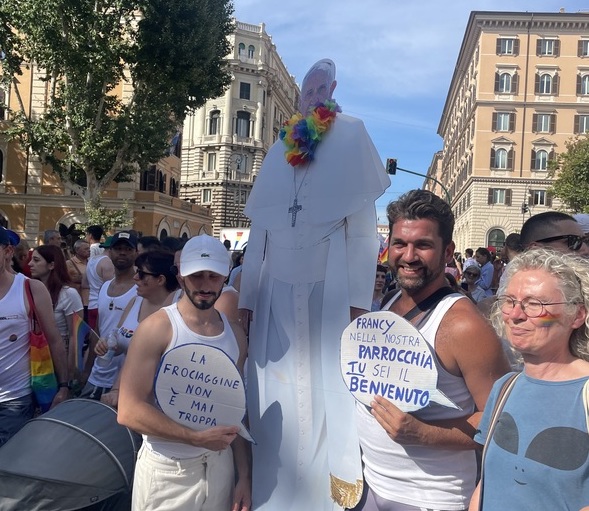 Pope Francis: The unintentional star of Rome's 2024 LGBTQ Pride parade ...